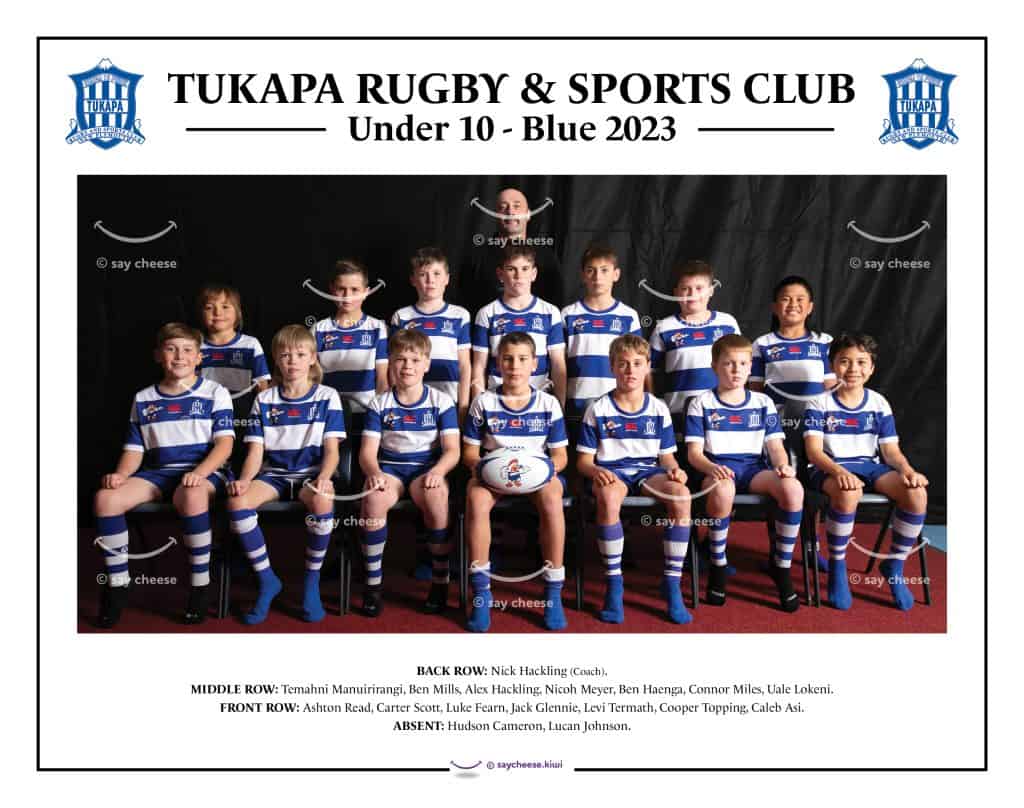 2023 Tukapa Under 10 Blue | Say Cheese